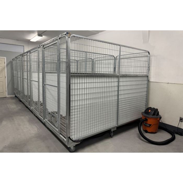 K9 Kennel Store Multiple PRO Quick N Clean Dog Kennel Single Stall