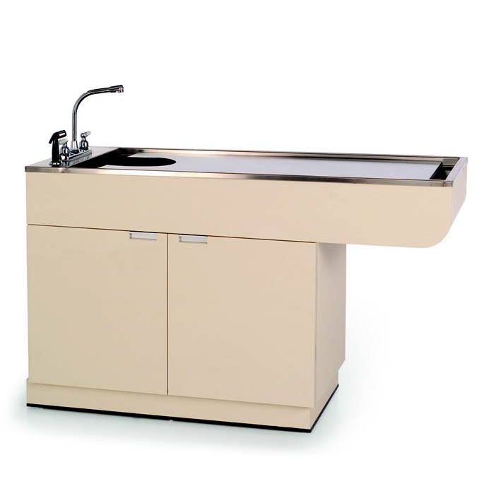 Petlift All-Purpose Wet Table 48″ with Cabinet and Knee Space
