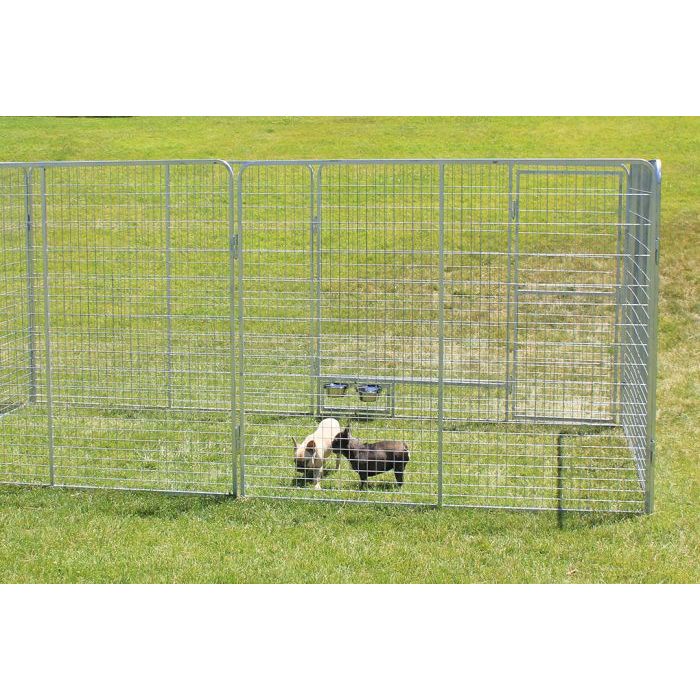 K9 Kennel Store Basic Dog Kennel Pro (Galvanized) – HappypetHQ