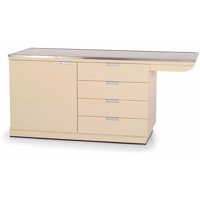 Petlift Omni Veterinary Exam Table & Storage | Extended Top (Right-Sid