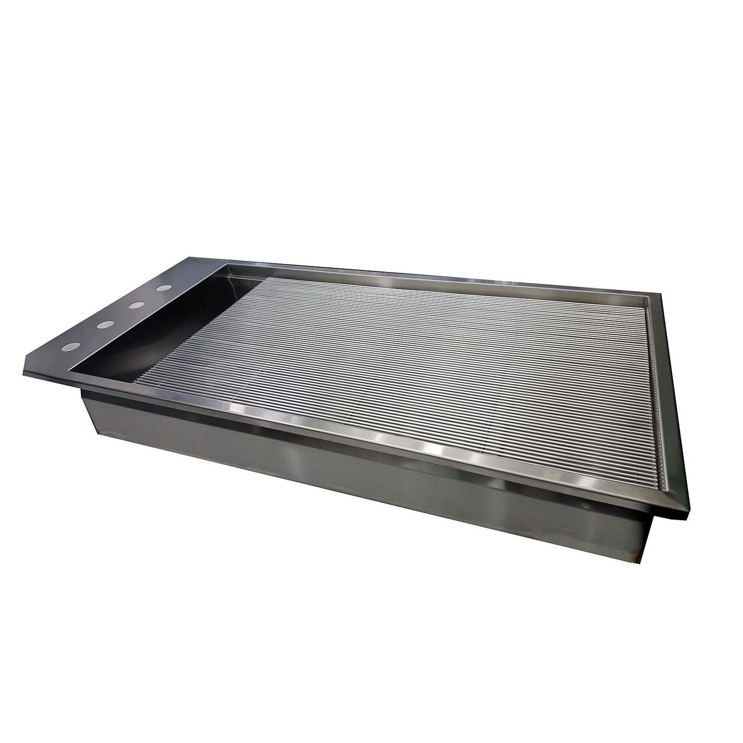 Petlift Veterinary Wet Table Drop In Liner With Prep Rack